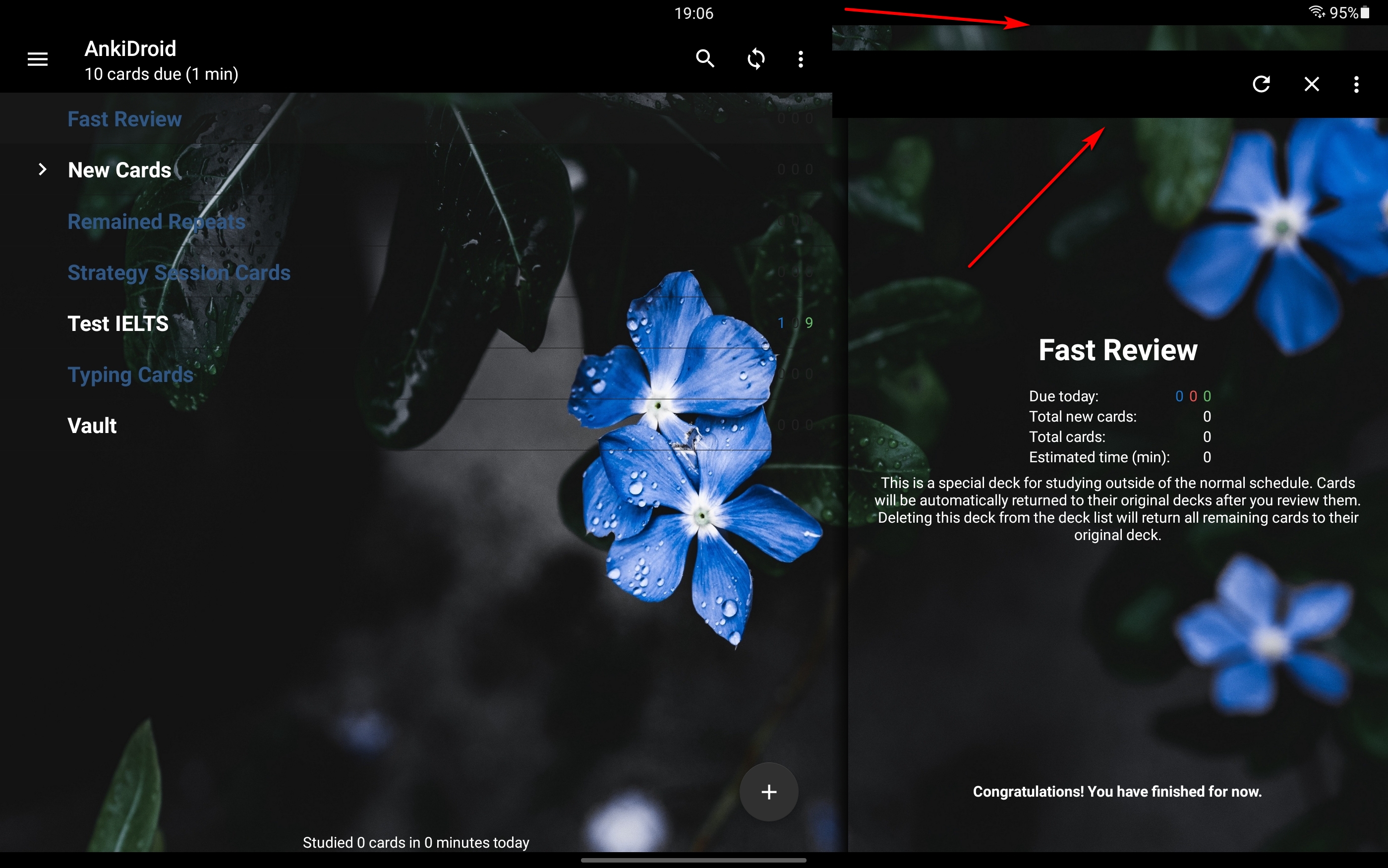 Anki is not displayed correctly on Samsung Galaxy Tab S7+ in horizontal view [Bug] · Issue #9878 ...