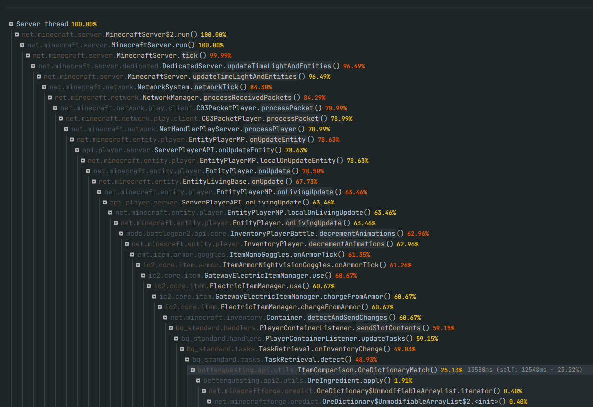 Lag Source Betterquesting · Issue 11432 · Gtnewhorizonsgt New Horizons Modpack · Github 