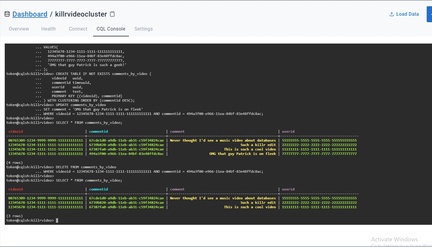 [hw] · Issue 74 · Datastaxdevs Workshop Intro To Cassandra · Github