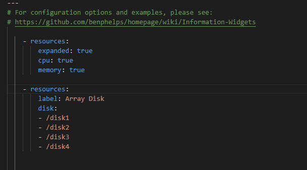 Unraid disk · gethomepage homepage · Discussion #300 · GitHub