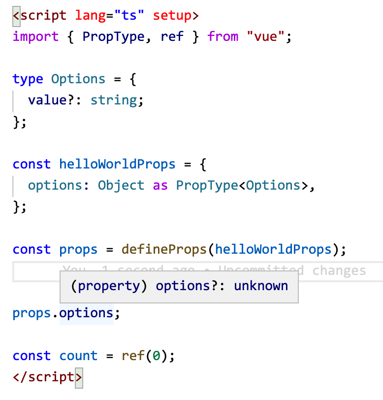 Tip Unknown Type Optional Property Strictnullchecks False