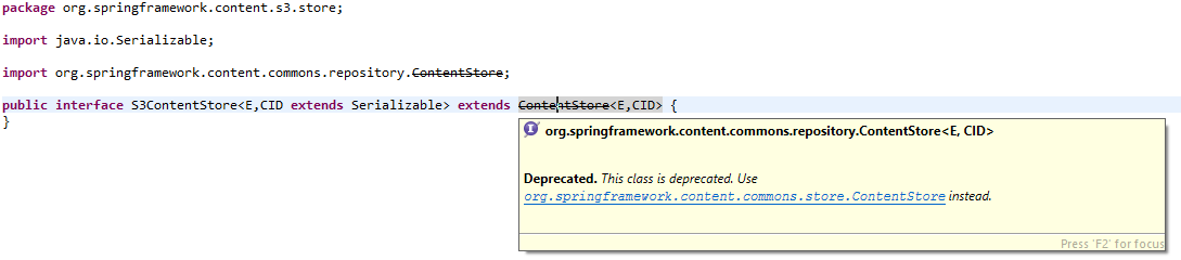 S3ContentStore, FilesystemContentStore, etc extend deprecated ContentStore · Issue #1458 ...
