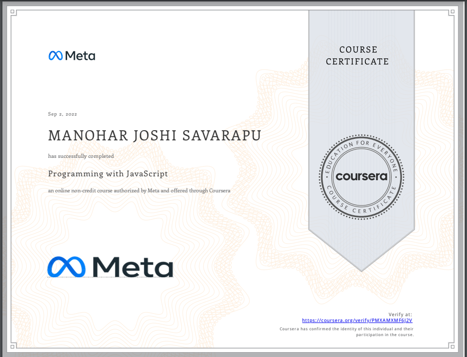 GitHub - Manohar-mj/Meta-Programming-with-JavaScript