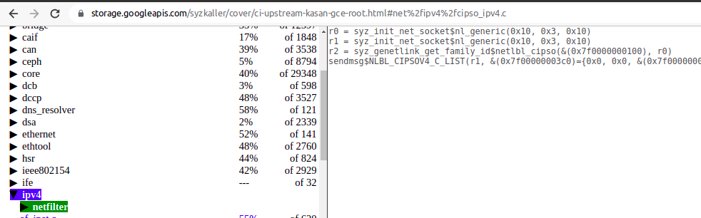 pkg/cover: can't go back to src code when click on PC values in coverage reports · Issue #2867 ...