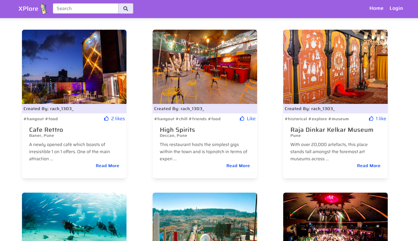 GitHub - V-bhoy/Xplore: A website that's a small guide to explore your place