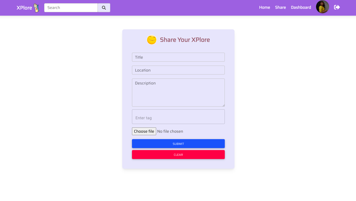 GitHub - V-bhoy/Xplore: A website that's a small guide to explore your place