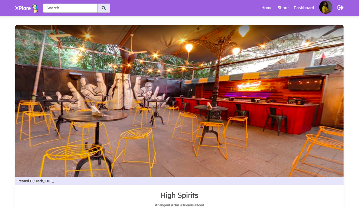 GitHub - V-bhoy/Xplore: A website that's a small guide to explore your place