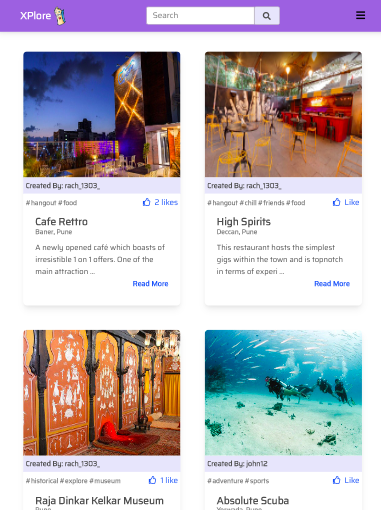 GitHub - V-bhoy/Xplore: A website that's a small guide to explore your place