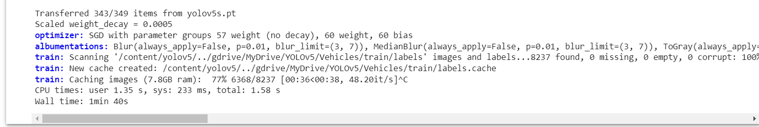 Caching images Stops Halfway in Training Images · Issue #7839 ...