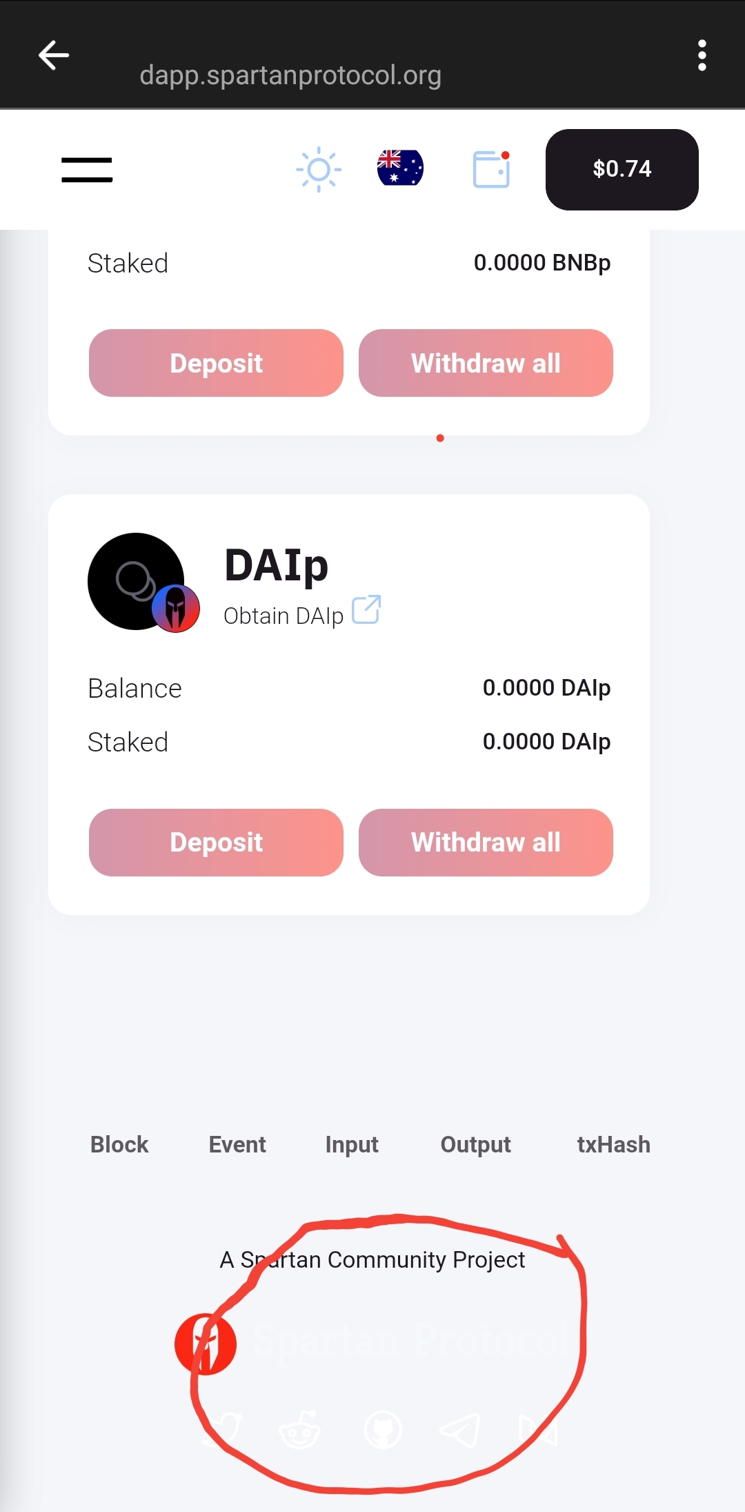 Light mode issue bottom of several pages - Text is white · Issue #361 · spartan-protocol ...