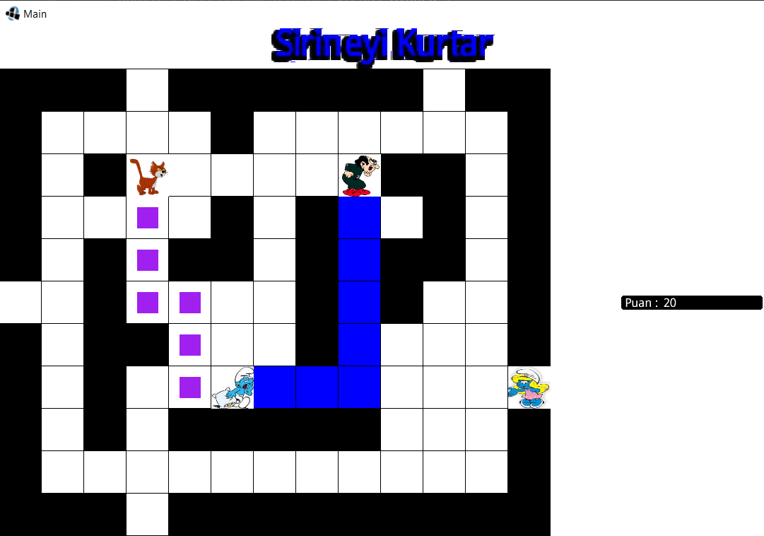 GitHub - berkaykpinar/MazeEscapingGame: Basic 2D maze escaping game ...