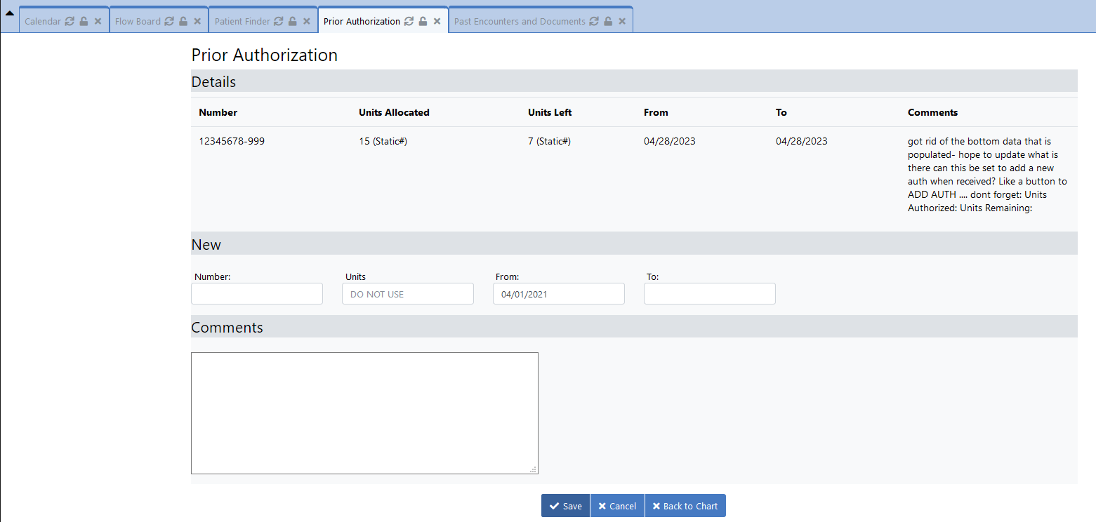 simplify billing work flow for prior auths · Issue #3894 · openemr/openemr · GitHub