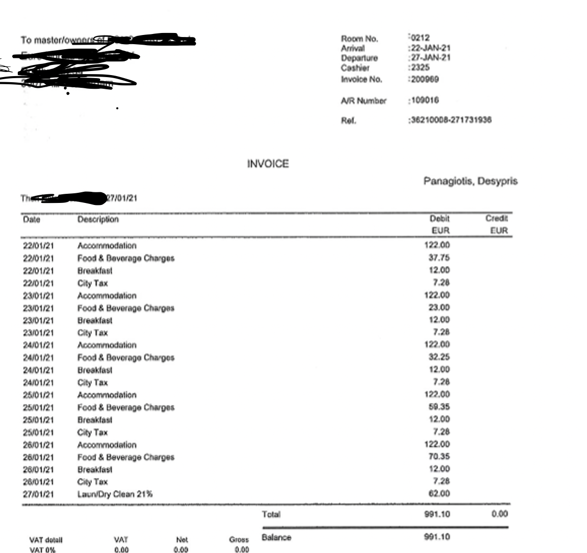 Cognitive - Form Recognizer - Prebuilt invoice OCR Service includes tables in next pages which ...