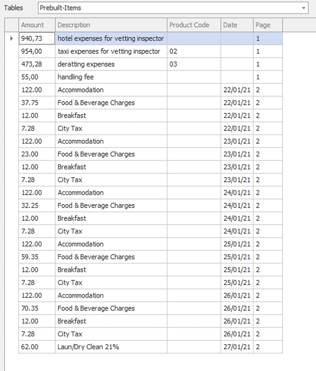 Cognitive Form Recognizer Prebuilt Invoice Ocr Service Includes Tables In Next Pages Which 6422
