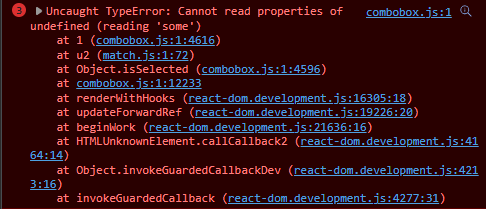 Combobox multiple crashes when is set to be displayed · Issue #1904 · tailwindlabs/headlessui ...