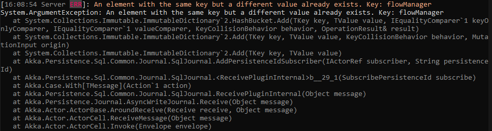 Akka.Persistence.Sql.Common can not subscribe to persistence id twice · Issue #4485 · akkadotnet ...