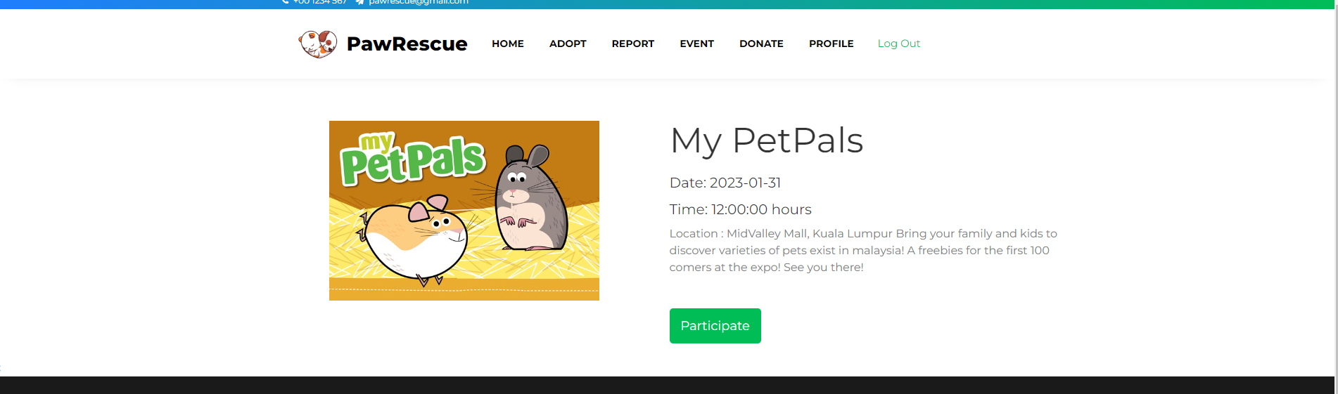 GitHub - esahxkesah/webapp-group1-pawrescue: PawRescue website using Laravel Framework
