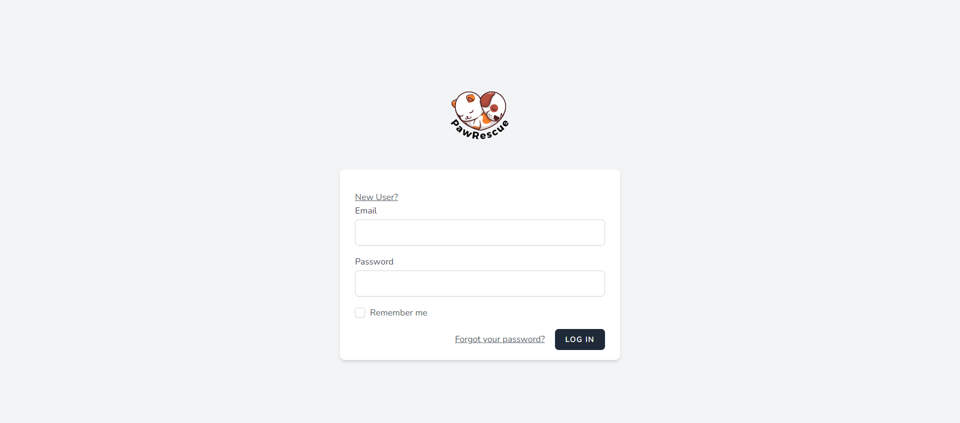 GitHub - esahxkesah/webapp-group1-pawrescue: PawRescue website using ...