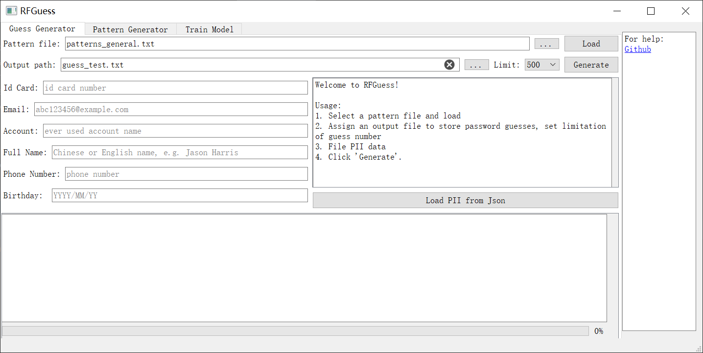 Github Padishahiii Rfguess A Machine Learning Approach For Password Guessing The