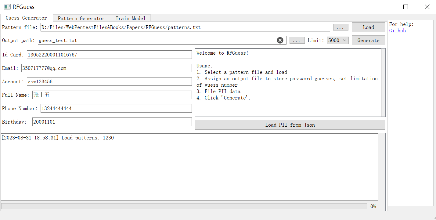 GitHub - PadishahIII/RFGuess: A Machine Learning Approach for Password Guessing. The ...