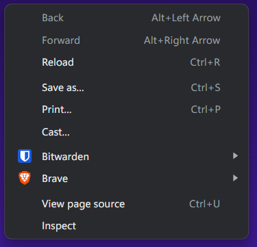 [Nightly] Too much padding in menus · Issue #34152 · brave/brave-browser · GitHub