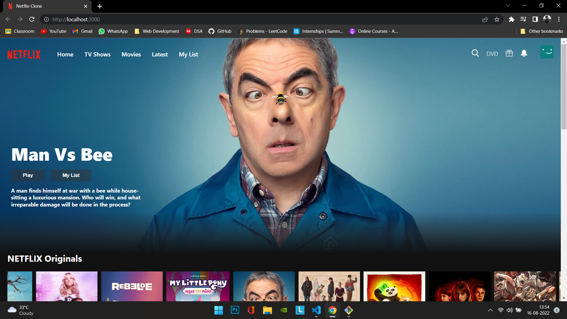 GitHub - Ashish-source23/Netflix-clone