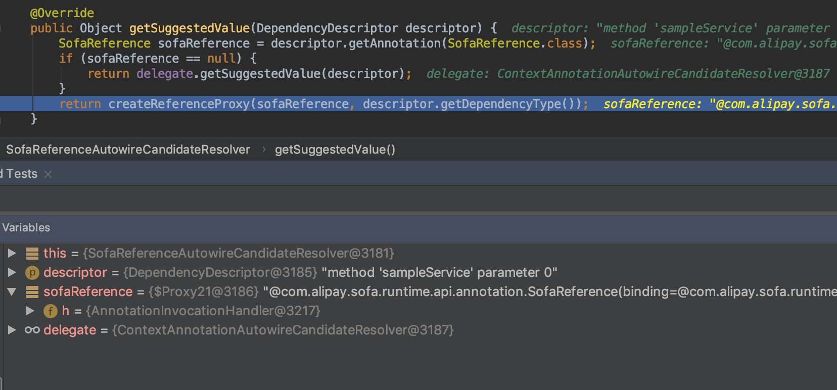 sofaboot3.1 启动报错,Failed to resolve @SofaService on @Bean-method({}) in {} · Issue #305 ...