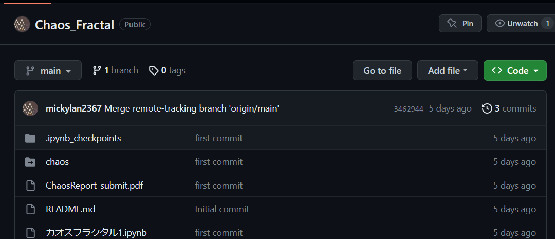 GitHub - mickylan2367/github_practice: Githubの練習です