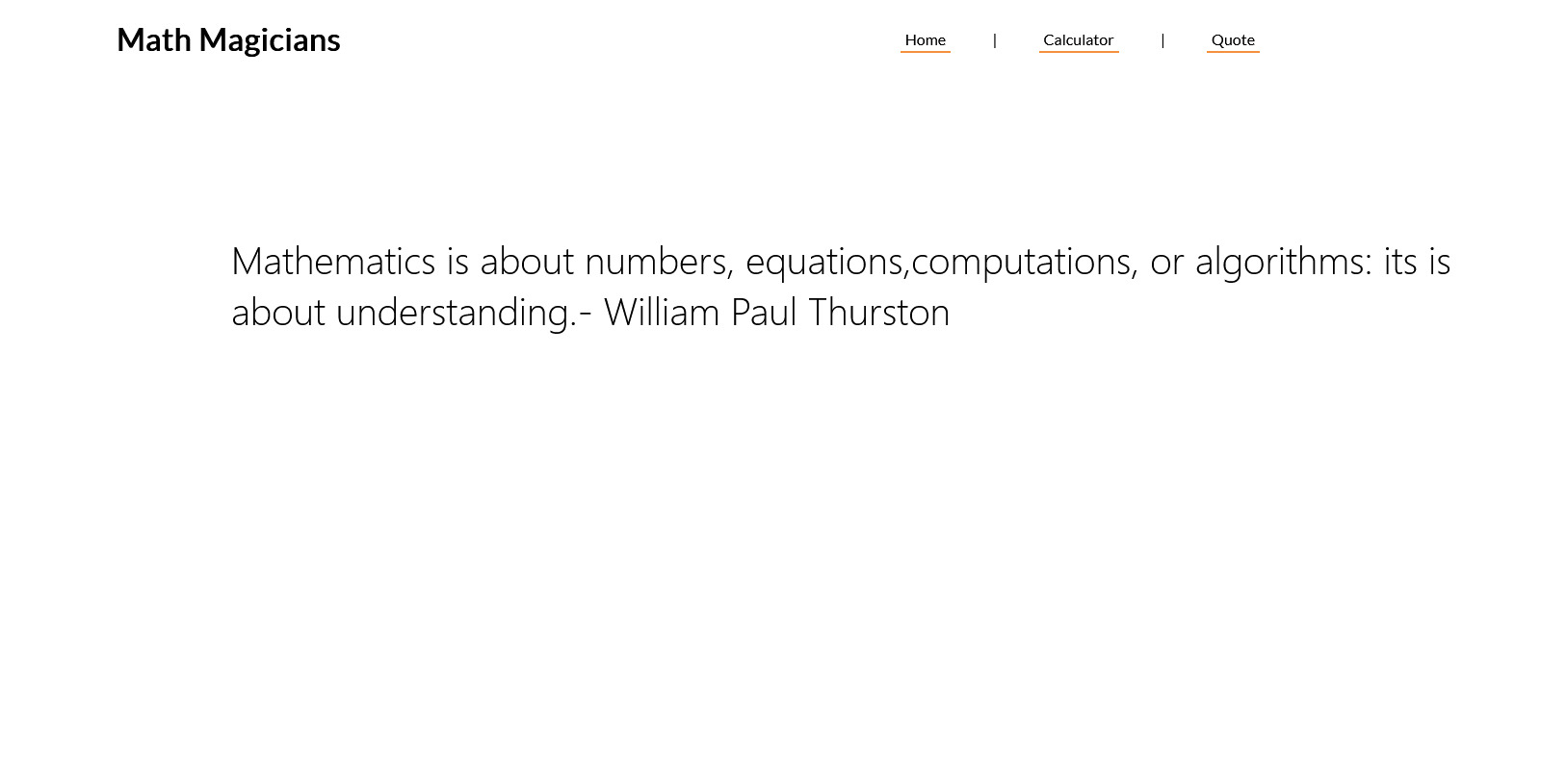 GitHub - David-Kasilia/math-magician-with-react: "Math magicians" is a website for all fans of ...