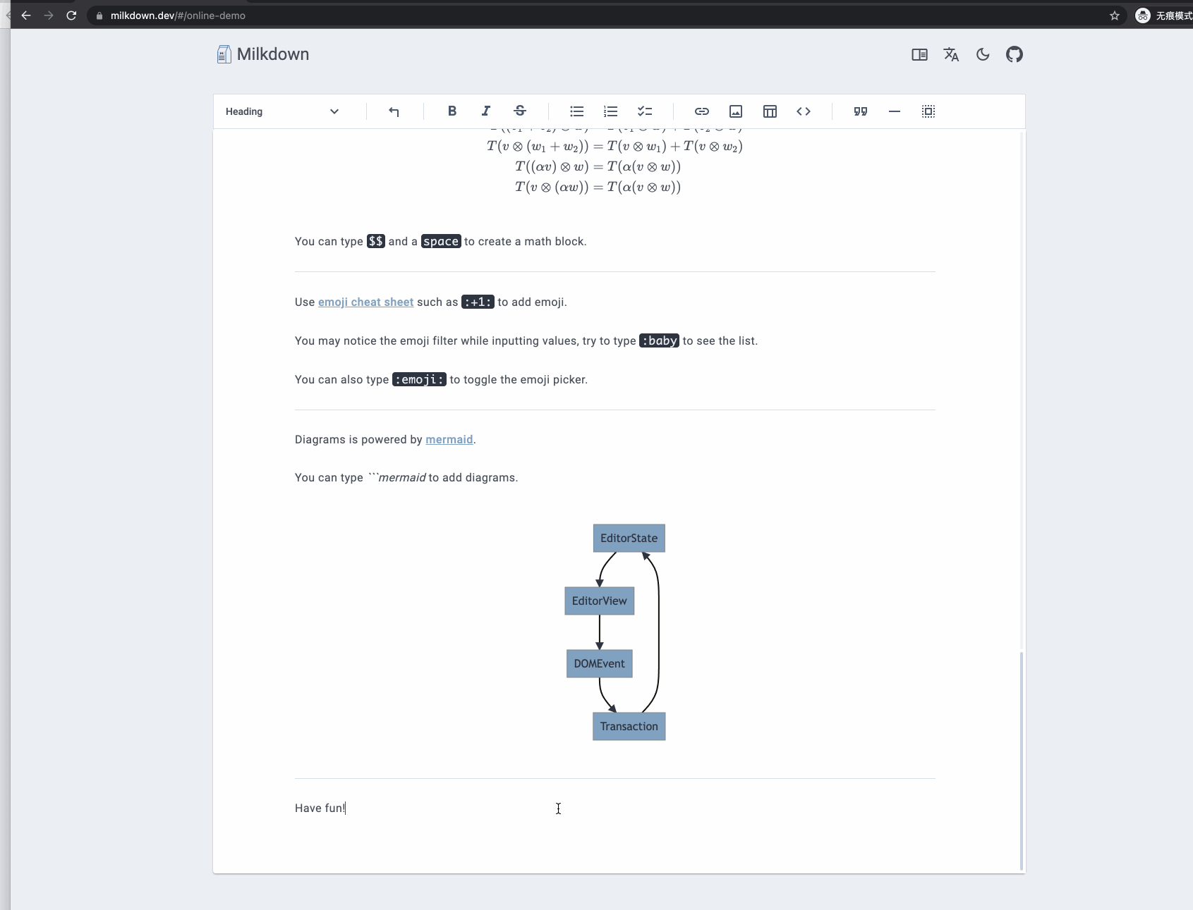 [Bug] Dropdown menu dislocation · Issue #263 · Milkdown/milkdown · GitHub