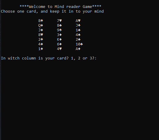 GitHub - papadakisandone/MindCardGame: This is a Trick card game, you ...