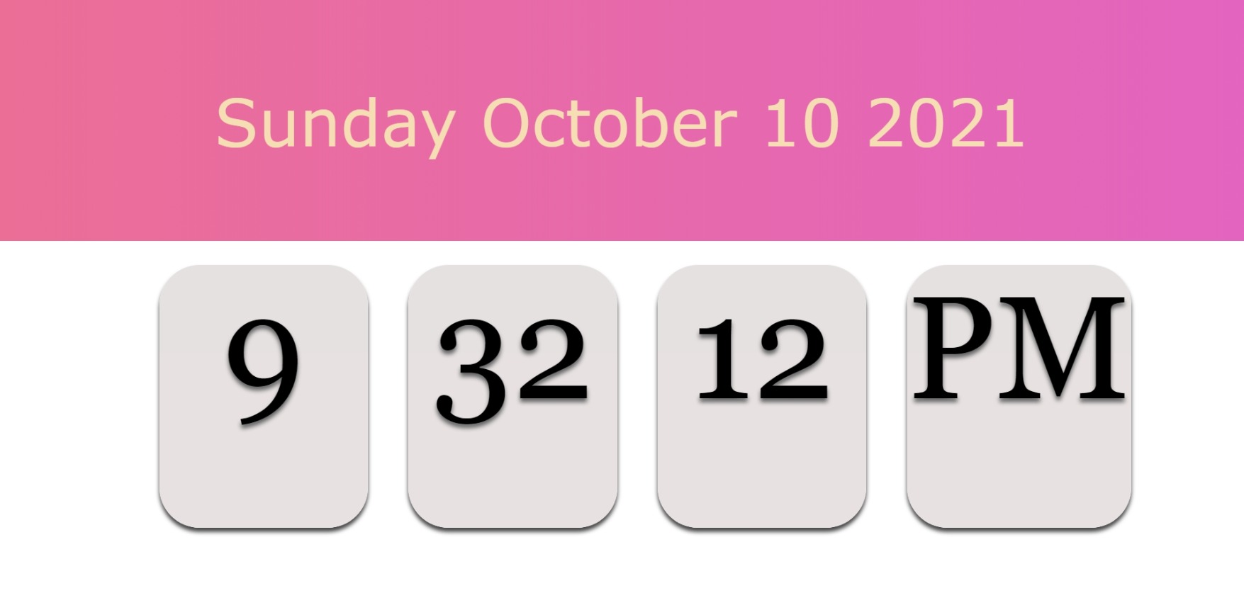 GitHub - ruchik02/Digital-Clock: Clocks are useful element for any UI ...