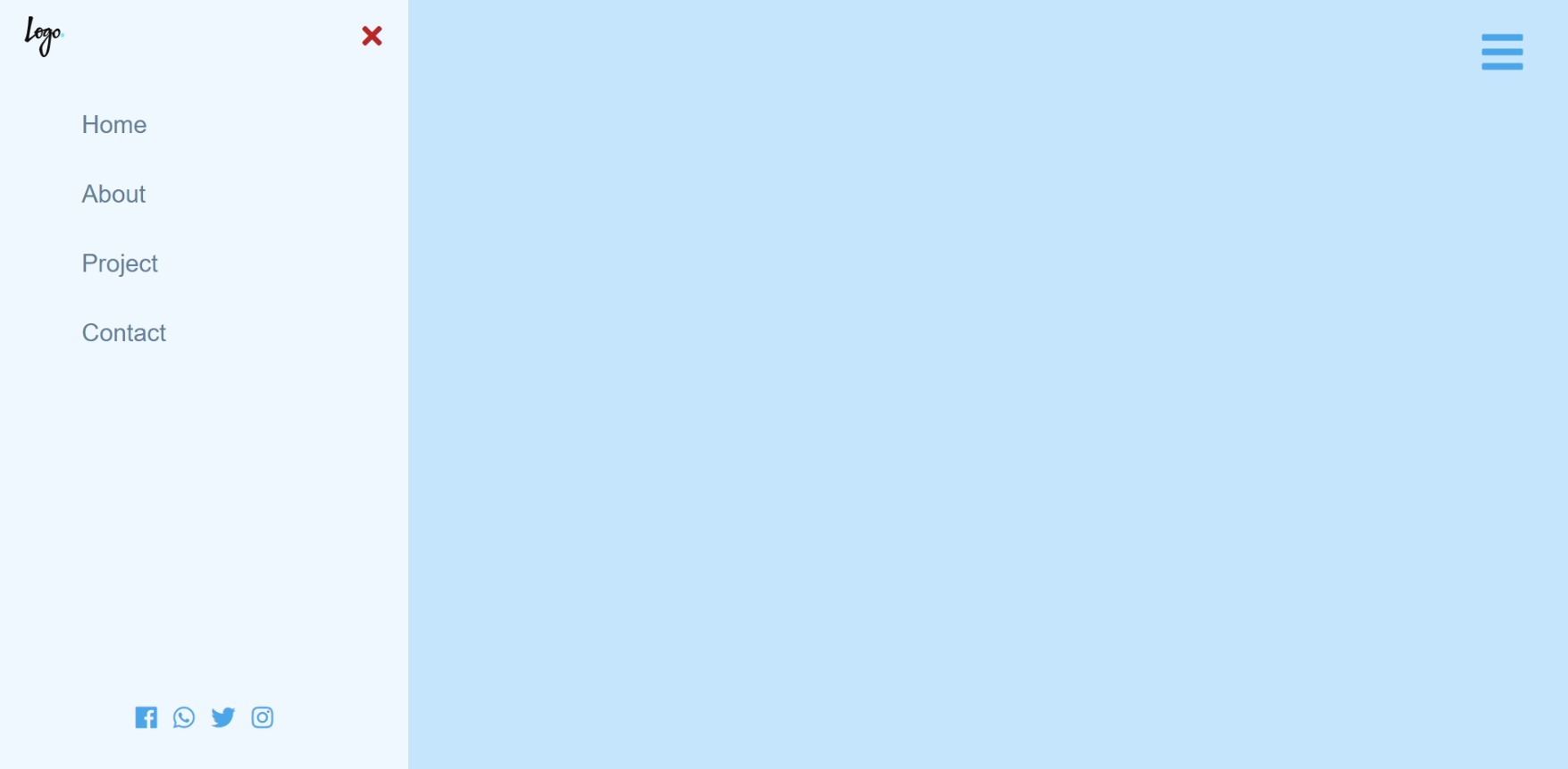 GitHub - ruchik02/Sidebar: sidebar using js