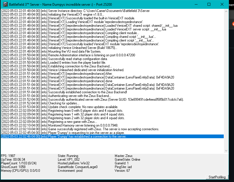 [Bug] Destroyed instance · Issue #770 · VeniceUnleashed/VeniceUnleashed · GitHub