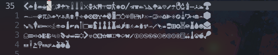 Some Nerd Fonts don't work when Bolded or Italics · Issue #5658 ...