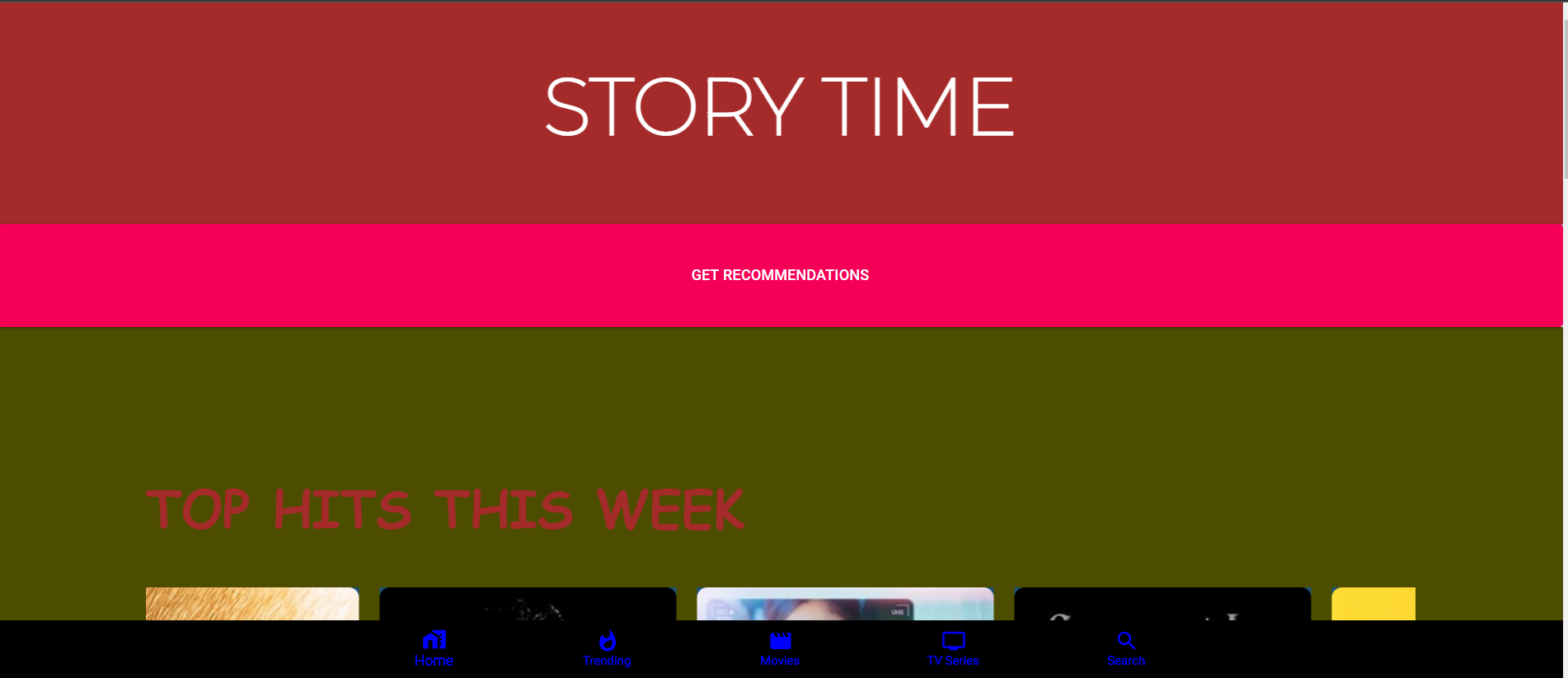 GitHub - rhythmgarg33/StoryTime: A web application to view all the ...