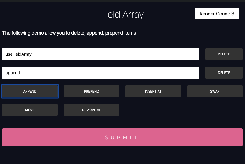 Usefieldarray Append Functionality Duplicates Items In V482 · Issue 5839