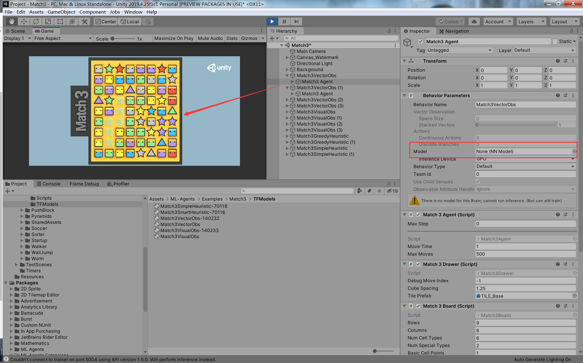 Match3 questions · Issue #5344 · Unity-Technologies/ml-agents · GitHub