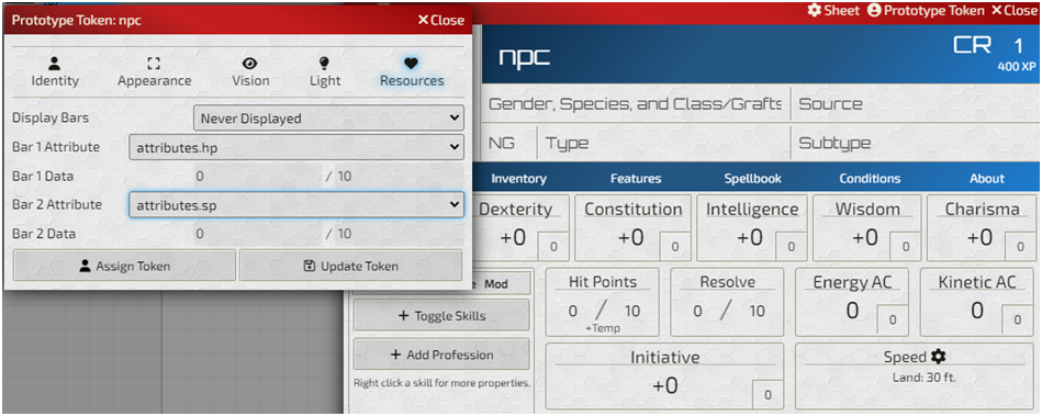 NPC actors get 0/10 SP assigned · Issue #1016 · foundryvtt-starfinder/foundryvtt-starfinder · GitHub