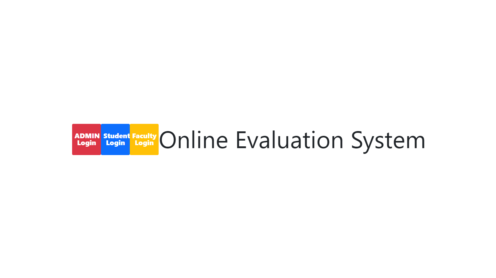 GitHub - N1se7en/Online-Faculty-Evaluation-System: An online faculty evaluation system build ...