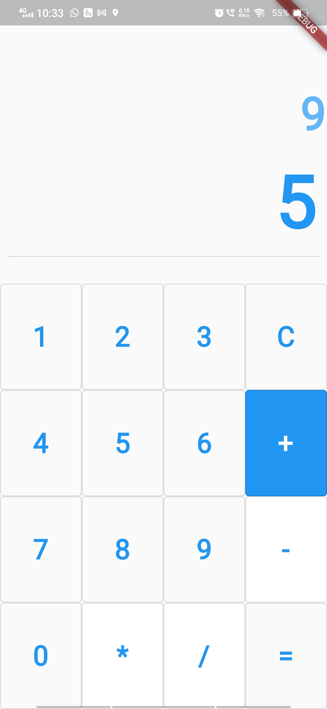 GitHub - kishanSindhi/calculator: Simple Caculator using flutter