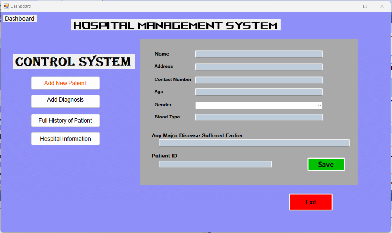 GitHub - deb-cod/HospitalManagementSystem