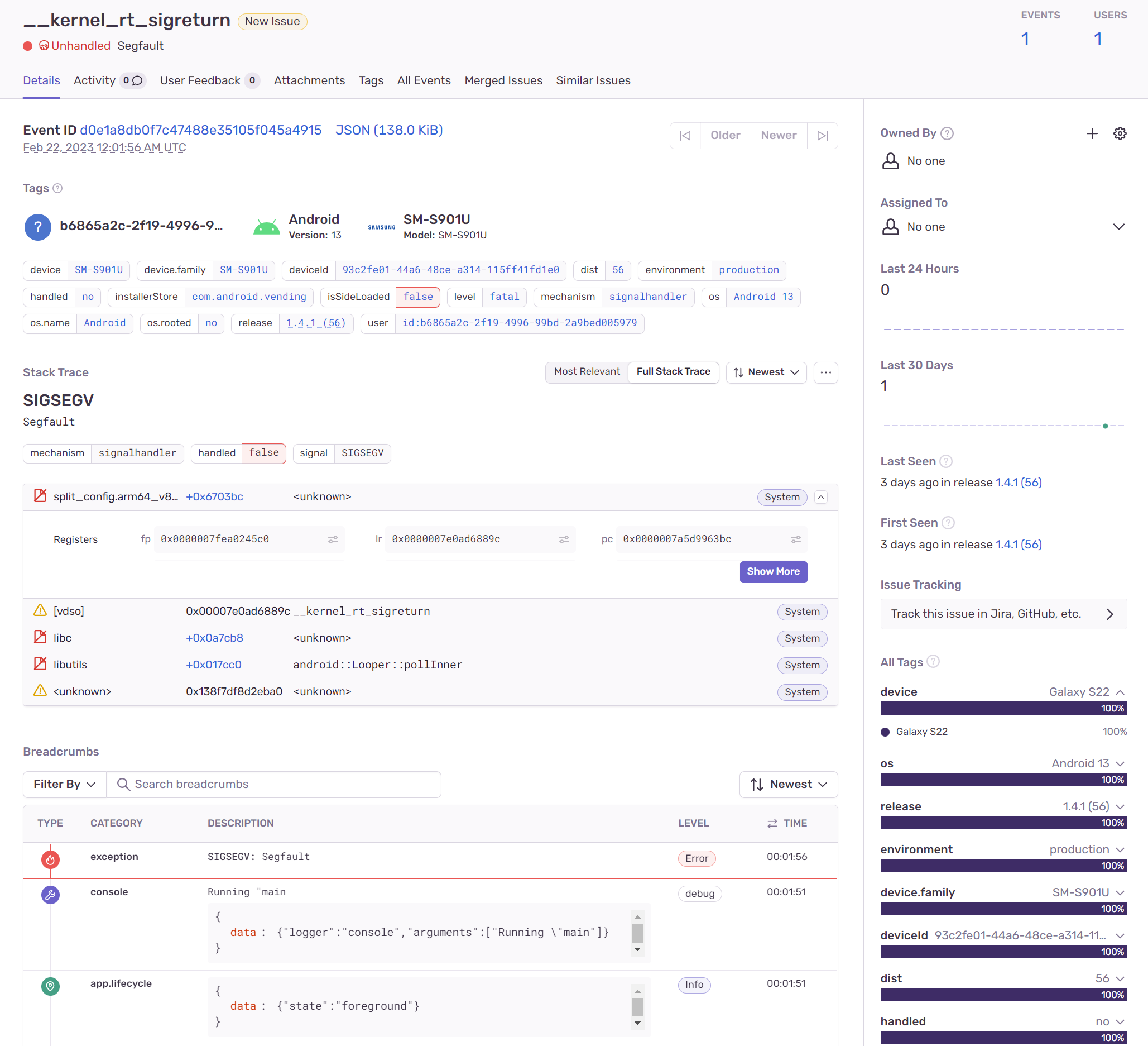 Getting Sigabrt Crash On Release Build Libcso · Issue 29978 · Facebookreact Native · Github