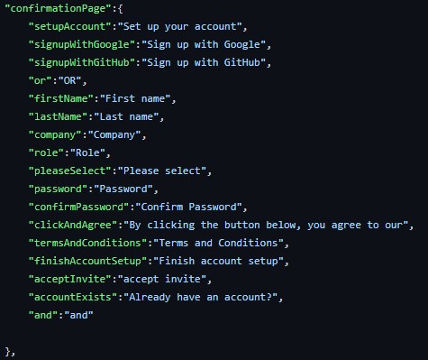 [localization] Translate Confirmation Page strings to French · Issue #4353 · ToolJet/ToolJet ...