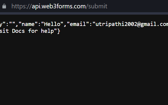Issue with redirect when submitting contact form in the sponsers page ...