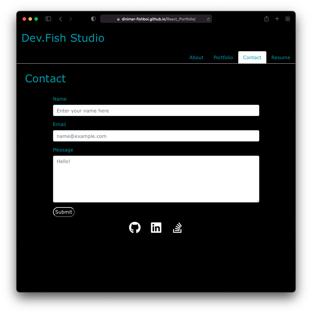 GitHub - Dinimar-Fishboi/React_Portfolio