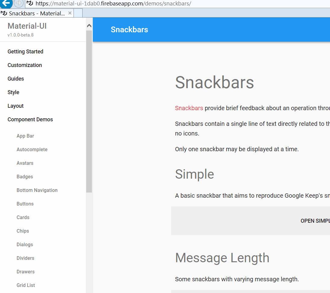 Snackbar can be clicked through in IE11 · Issue #8081 · mui/material-ui · GitHub