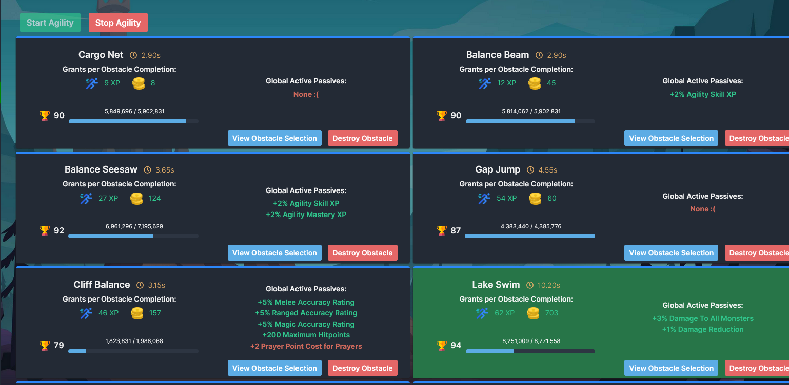 [Bug]: Stuck In Agility · Issue #2567 · MelvorIdle/melvoridle.github.io · GitHub