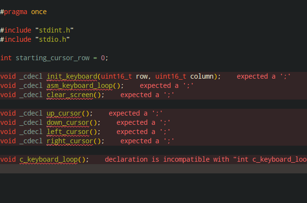 `Expected ';'` when defining functions & variables with calling convention · Issue #11476 ...