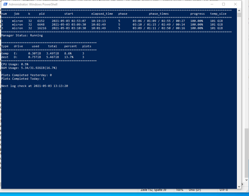 What did I wrong? · swar Swar-Chia-Plot-Manager · Discussion #101 · GitHub